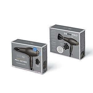 INFINITIPRO BY CONAIR FloMotion Pro Hair Dryer | Personalize Your Drying Experience with Adjustable Airflow | Includes Diffuser and Concentrator