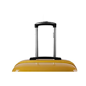 Rockland Melbourne Hardside Expandable Spinner Wheel Luggage, Two Tone Navy, Carry-On 20-Inch