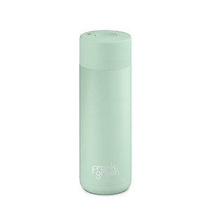 Frank Green Mint Gelato Ceramic Lined Reusable Bottle with Push Bttn Lid, 1 EA
