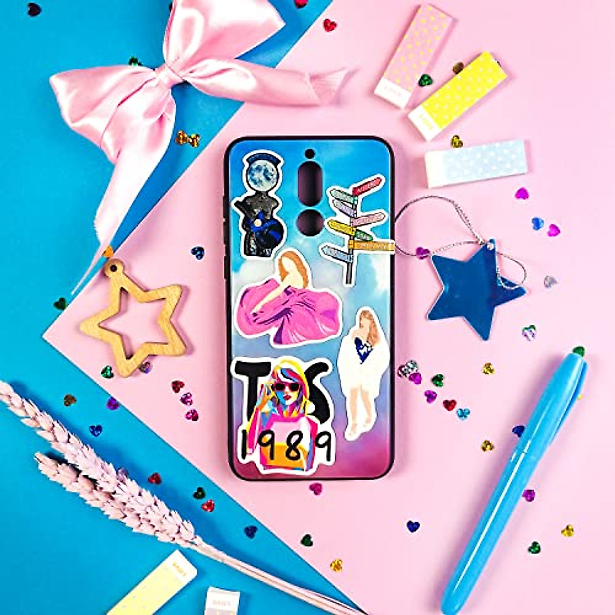 151Pcs Taylor Stickers Pack for Teens and Kids | Waterproof & Durable