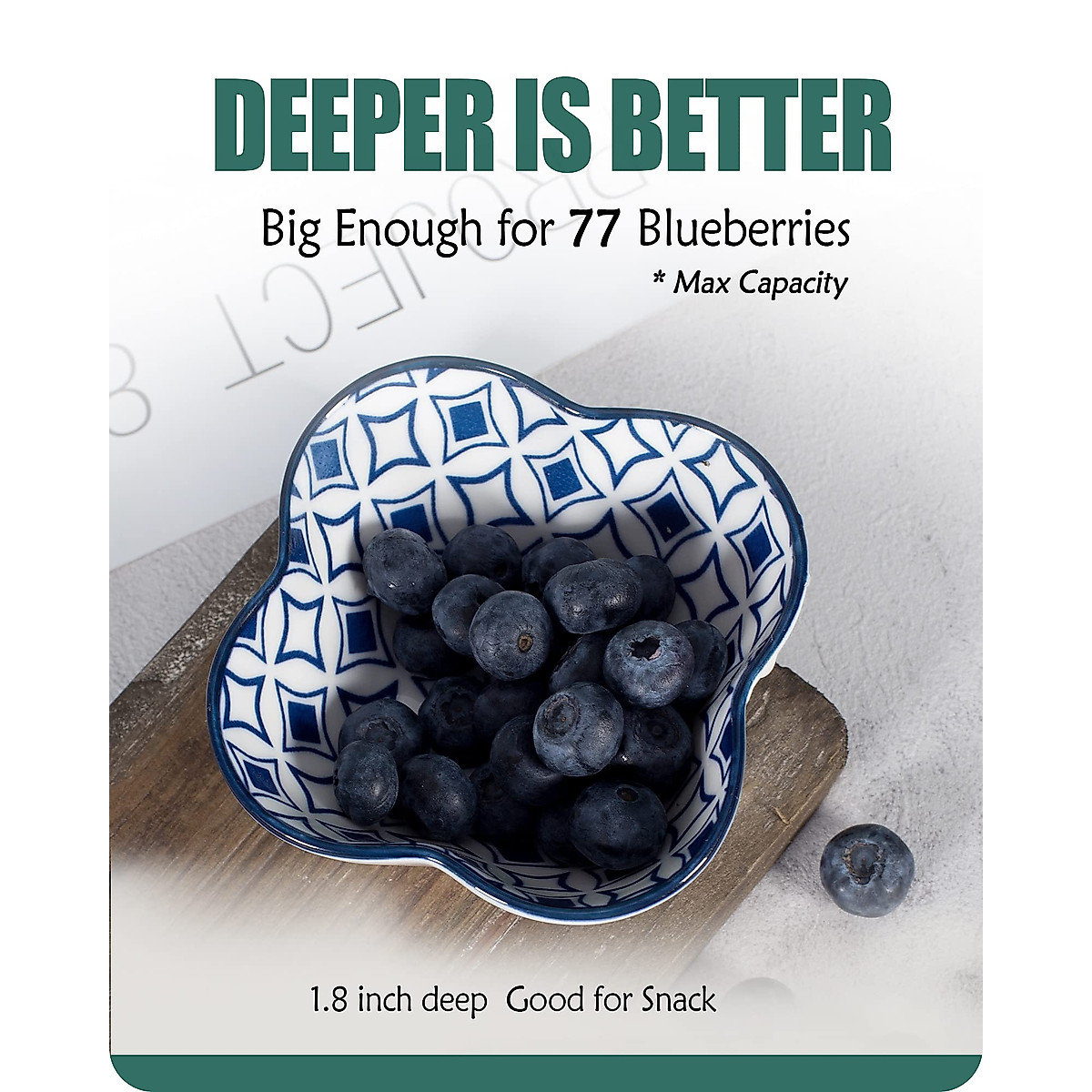 Lareina Soy Sauce Dishes Set of 6, 3 OZ Ceramic Charcuterie Board Bowls, Small Prep Bowls,Elegant Sushi Side Dishes for Ketchup, BBQ, Seasoning, Condiments, Great Housewarming Gifts