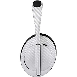 Skinit Decal Audio skin compatible with Bose Noise Cancelling Headphones 700 - White Carbon Fiber Specialty Texture Material Design