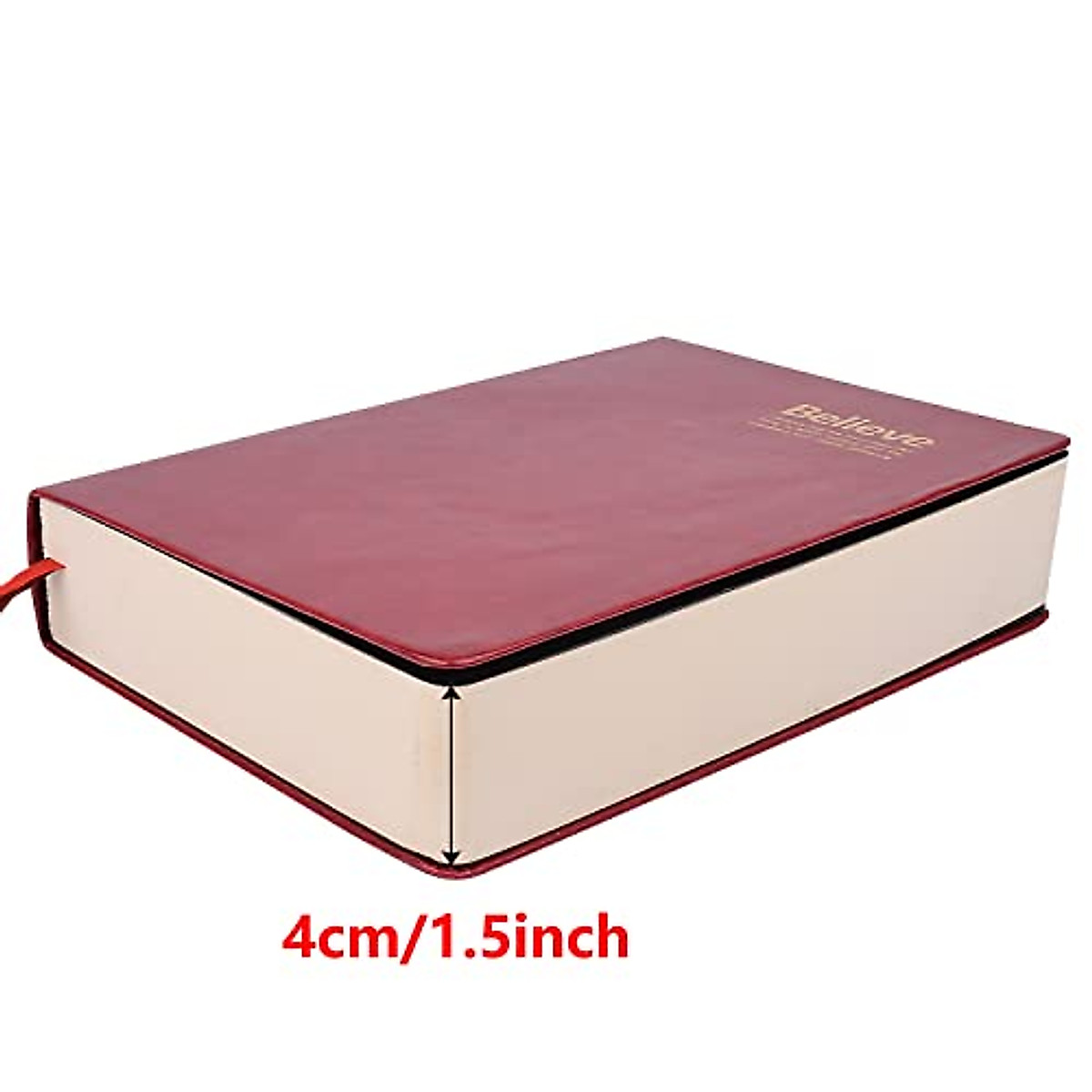 SAYEEC Journal with Pen Set A5 360 Sheets Thick Journal Notebook Large Lined Paper Soft Faux Leather Hardcover Vintage Notebook for Writing,Taking Notes, Anniversary/Birthday/Mother's Day Gift (Dark Red)