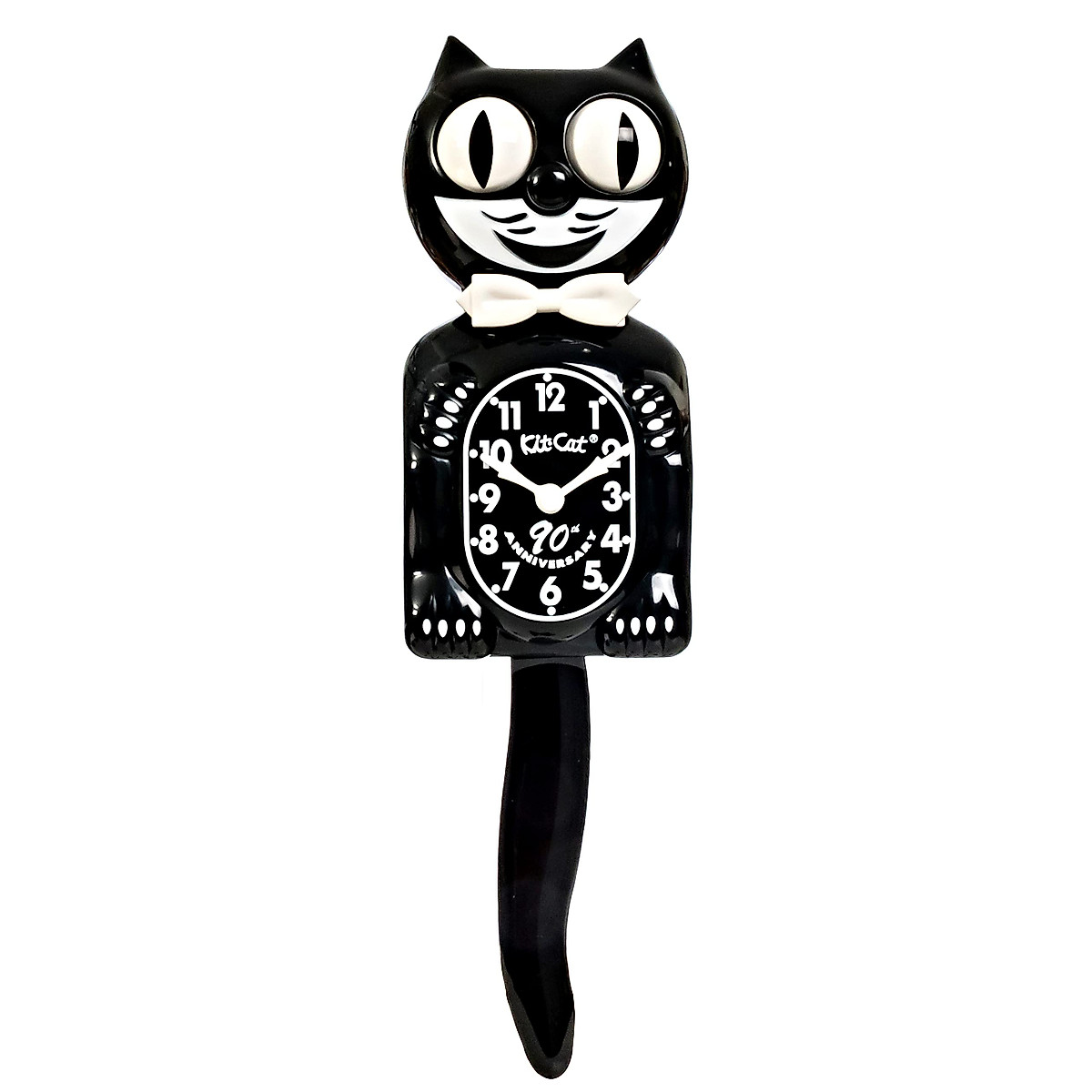 Kit Cat Klock Official 90th Anniversary Black with 1950s Collectors Box