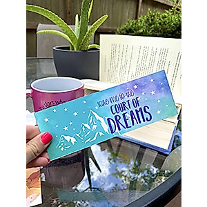 ACOTAR Bookmarks / high Quality Card Stock Bookmark / Bookish Gift / Book Lover Gift / a Court of Thorns and Roses / Merchandise / Set of 4