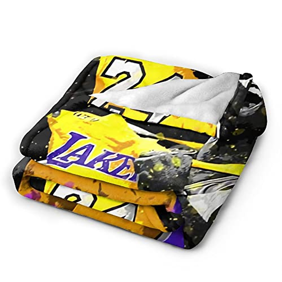 wanjun Blanket Ultra-Soft Flannel Blanket,Lightweight,Bed Throws All Seasons Warm Throw Blanket,Sofa,Room,Basketball Fans Gift. (50 inches x40 inches ), A1