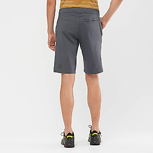 Salomon Men's Standard Cargo Shorts, Ebony, S