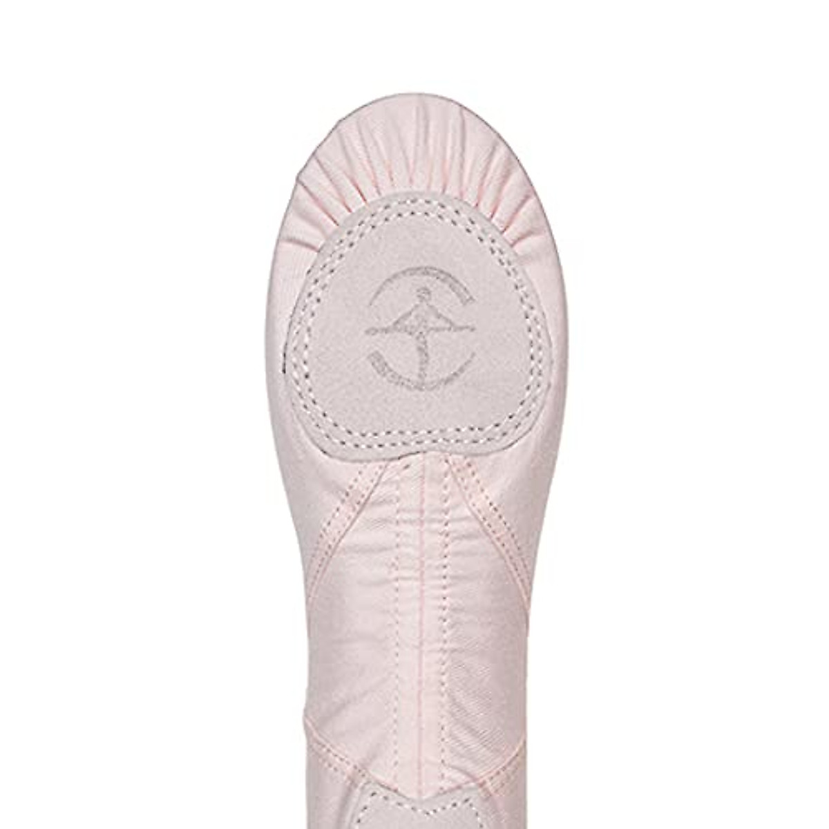 Wear Moi Vesta Stretch Canvas Ballet Slippers, Light Pink, Size 40M EU/ 8.5 US (WMVESSAL40)