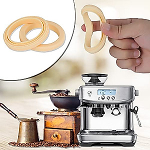 54mm Silicone Steam Ring, 2Pack Grouphead Gasket Replacement Part for Breville Espresso Machine 878/870/860/840/810/500/450/ Sage 500/870/875/880/810/878