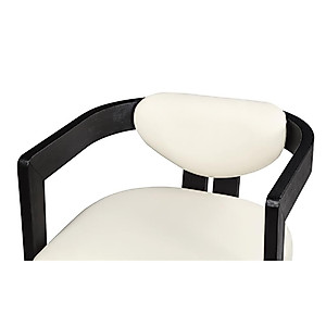 Best Master Furniture Ravenna Black Wood Dining Chair