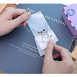 Phomemo Adhesive Thermal Sticker Paper,White/Gold Glitter/Silver Glitter Thermal Paper,for Phomemo M02/M02 Pro/M02S/M03/M03AS/M04S Bluetooth Thermal Pocket Printer, 50mm-53mm Width, 3.5m Length,3 Roll