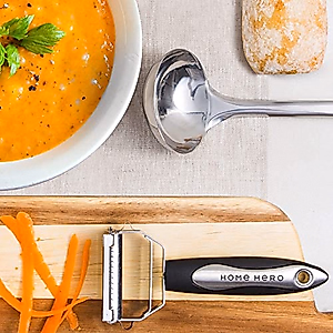 Home Hero 25-pcs Kitchen Utensils Set - Stainless Steel Cooking Utensils Set with Spatula - Kitchen Gadgets & Kitchen Tool Gift Set