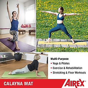Airex Calyana Prime Yoga Mat, Ocean Blue