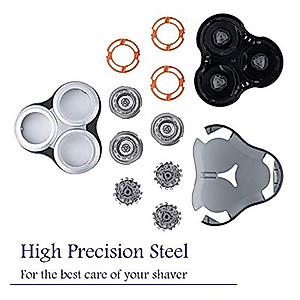 New Refill RQ12 Shaver Head for Philips Norelco SensoTouch 3D Replacement Shaving Head