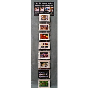 Photographer's Edge, Wall Rack, Horizontal Pockets For 5" x 7" Cards