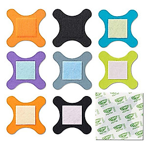 CURAD Performance Series IRONMAN Antibacterial Bandages, Extreme Hold Adhesive Technology, Knee & Elbow 3 inches x 3 inches, 10 Count, Ideal for Cuts, Scrapes, Sports, and Active Lifestyles