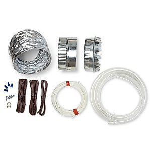AprilAire 5844 Humidifier Installation Kit for AprilAire Whole Home Humidifiers with Automatic Control, Compatible with AprilAire Humidifier Models: 400, 500, 600 Black