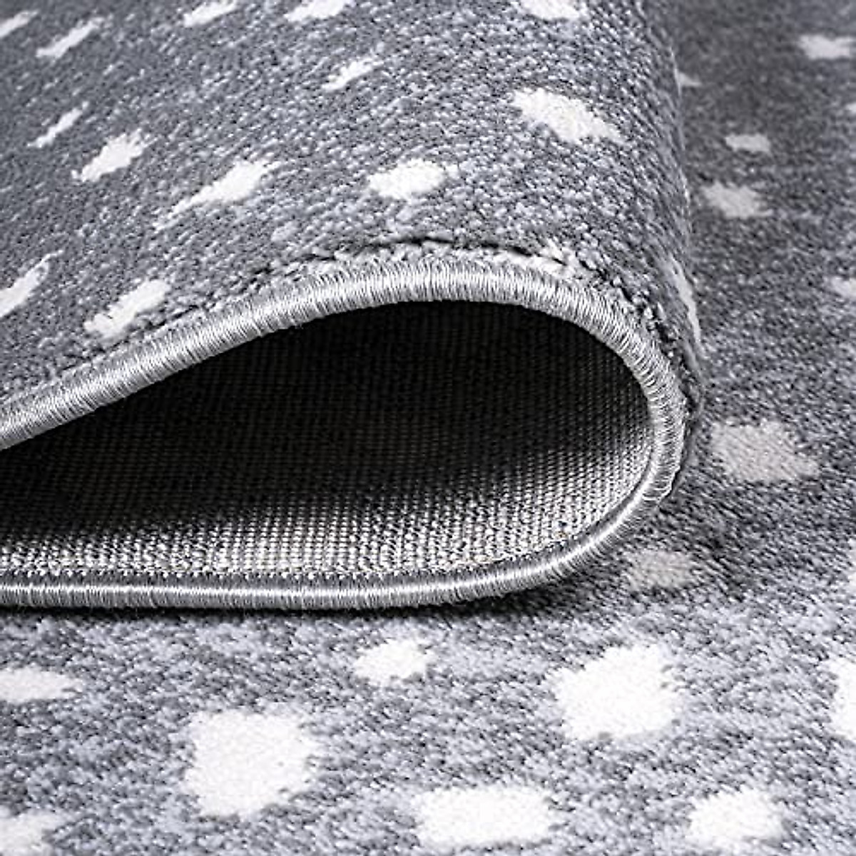 JONATHAN Y SAF100C-8 Antelope Modern Animal Indoor Area-Rug Casual Contemporary Striped Easy-Cleaning Bedroom Kitchen Living Room Non Shedding, 8 X 10, Gray/Cream