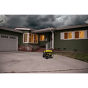 Champion Power Equipment 100522 4375/3500-Watt RV Ready Portable Generator with Wheel Kit, CARB