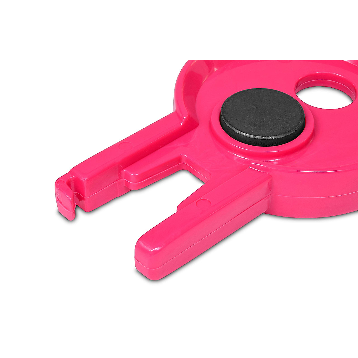 Seki Japan Multifunction Bottle Cap Opener, Plastic Body Jar Opener, Serrated Steel Parts Remove Stubborn Lids Kitchen Gripper with Pull Top Can Opener for Elderly, Women, Children