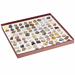American Educational The U.S. Mounted Rocks and Minerals Collection (Pack of 100)