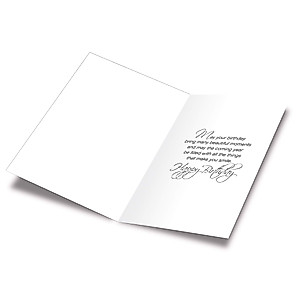 Prime Greetings Son Birthday Card, Made in America, Eco-Friendly, Thick Card Stock with Premium Envelope 5in x 7.75in, Packaged in Protective Mailer