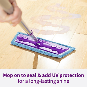 Rejuvenate All Floors Restorer and Polish Fills in Scratches Protects & Restores Shine No Sanding Required (32 oz)