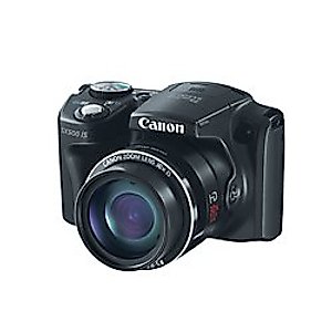 Canon PowerShot SX500 IS 16.0 MP Digital Camera with 30x Wide-Angle Optical Image Stabilized Zoom and 3.0-Inch LCD (Black) (OLD MODEL)