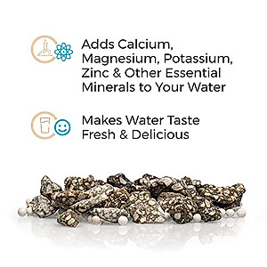 Mineral Stones Replacement by Santevia | Designed for Santevia's Gravity Water System | Adds Healthy Minerals and Makes Water Alkaline | Makes Water Taste Delicious