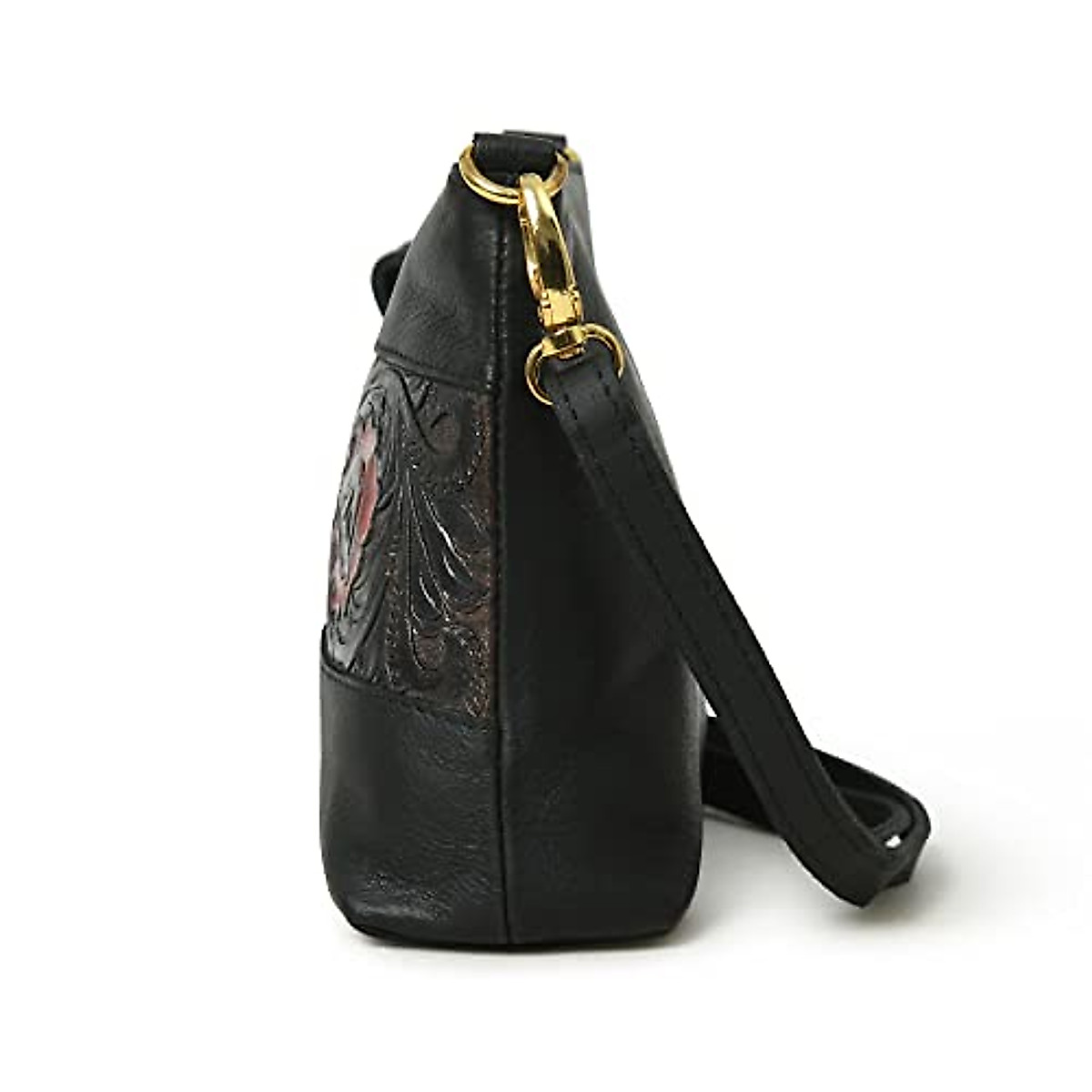 ADYAN Small Crossbody Bags for Women Leather Hobo Handbags Shoulder Bag Ladies Everyday Purse