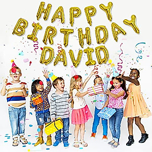 INPHER Black and Gold Birthday Decorations Backdrop 55 Pack Black Gold Balloon Arch Garland Kit Happy Birthday Banner Party Decorations for Kids Men Women