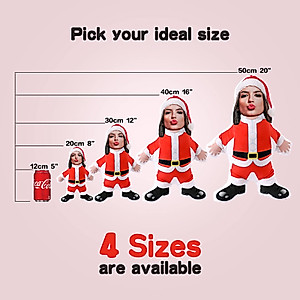 Custom Plush Photo Ugly Pillow Personalized Face Pillow Stuffed Duplex Printing Throw Pillow Body Otional Mom Dad Idol Pet Face Photo Pillow Gifts Sofa Bed Car Decor Birthday Anniversary, Graduation