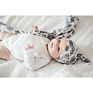 Copper Pearl Large Premium Knit Baby Swaddle Receiving Blanket Rowan