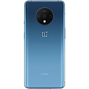 OnePlus 7T (128GB, 8GB) 6.55" AMOLED 90Hz Display, Snapdragon 855+, T-Mobile Unlocked Global 4G LTE GSM (AT&T, Metro, Cricket) (Glacier Blue) (Renewed)
