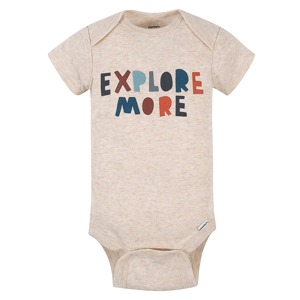 Gerber Baby Boys' 5-Pack Variety Onesies Bodysuits (Wilderness, 3-6 Months)