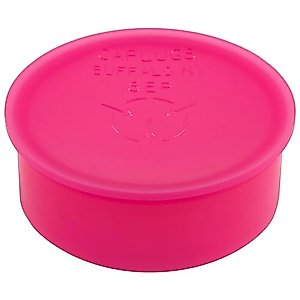 Caplugs SEP-40 SEP Series – Static Dissipative Plug for Threaded & Non-Threaded Connectors, 8 Pack, Red LD-PE, Nominal Thread Size 2-1/2"-16 Mechanical Protection, Electrical, Electronic, Bayonet