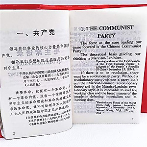 WellieSTR The Quotations from Chairman Mao Tse-Tung The Little Red Book Chinese/English Books for Adults