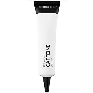 The Inkey List Anti-Aging Skincare Set! Hyaluronic Acid Serum, Vitamin C Cream And Caffeine Eye Cream! Skin Brightening Face Cream, Hydrating Face Serum & Hydrating Under-Eye Cream!