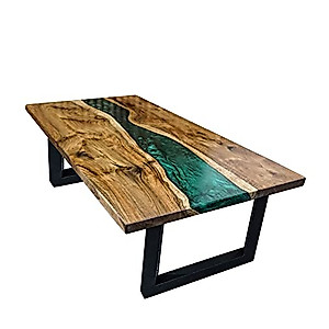 Epoxy Table, Live Edge Wooden Table, Epoxy Resin River Table, Natural Wood,Dining table, Natural Epoxy Table, Resin Table