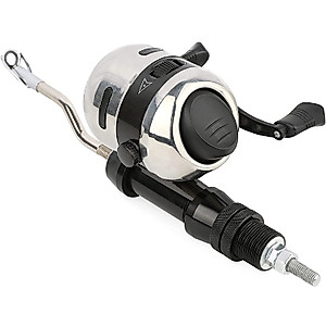 AMEYXGS Bowfishing Power Rod Line Guide Rod Slingshot Fishing Reel Seat Attachment Spin Cast Reels Holder Breakout Shoot Through Stainless Steel Rod…