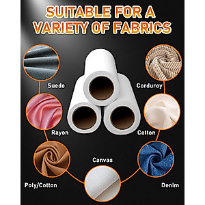 PLANTIONAL Heavy Weight Fusible Bonding Web:11.8 inch x 10 Yards Fusible Webbing for Fabric Applique DIY Crafts Supplies