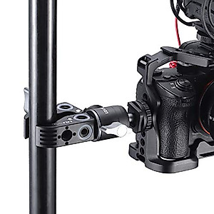 UURig R060 Super Clamp for Monitor/LED Lights/Flash/Microphone, Versatile C Clamp Strong Camera Clamp Endless Using Scenes with Photographic Professional Accessories
