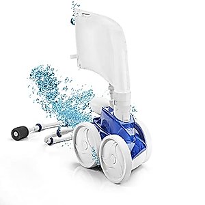 Polaris Vac-Sweep 380 Pressure Inground Pool Cleaner, Triple Jet Powered, 31ft of Hose with a Single Chamber Debris Bag