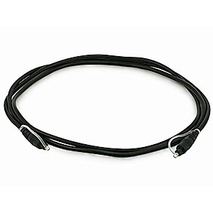 Monoprice S/PDIF (Toslink) Digital Optical Audio Cable, 6ft Black