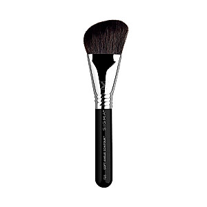 Sigma Beauty Professional F23 Soft Angled Contour™ synthetic Face Makeup Brush with SigmaTech® fibers for Contouring, Sculpting and Highlighting