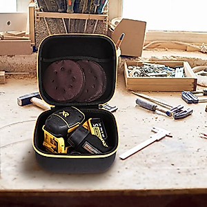 Khanka Hard Travel Case Compatible with DEWALT 20V MAX Orbital Sander (DCW210B), Case Only