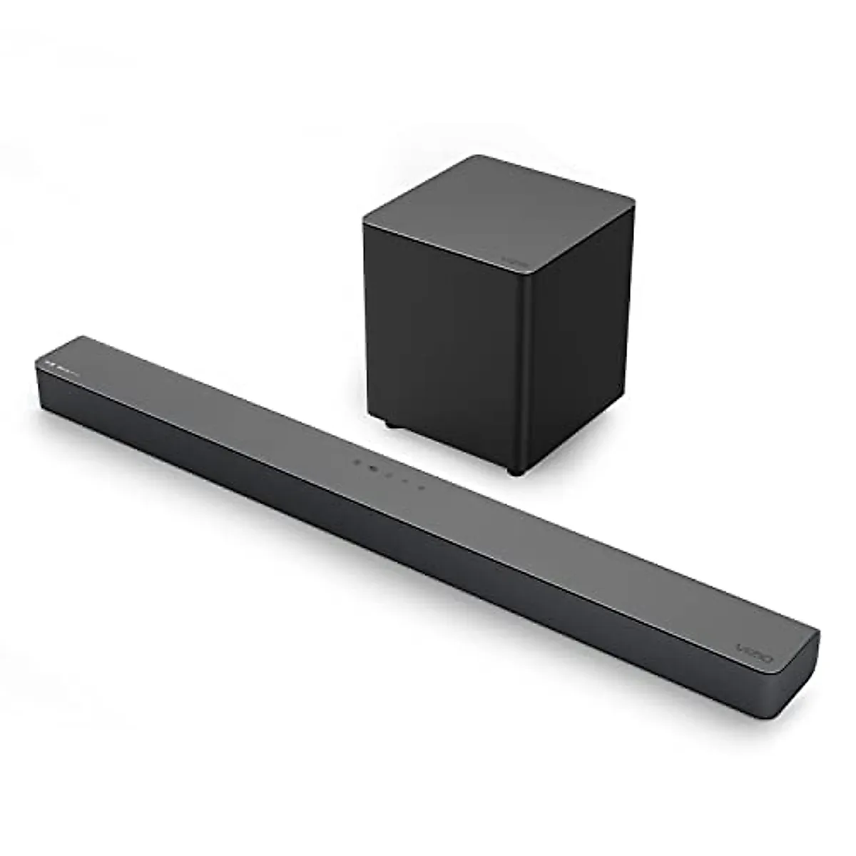 VIZIO M-Series 2.1 Immersive Sound Bar with 5 High-Performance Speakers, Dolby Atmos, DTS:X, Wireless Subwoofer and Alexa Compatibility, M215aw-K6, 2023 Model