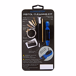 Gunmaster Slim Line .22cal Pistol Cleaning Kit (15pc)