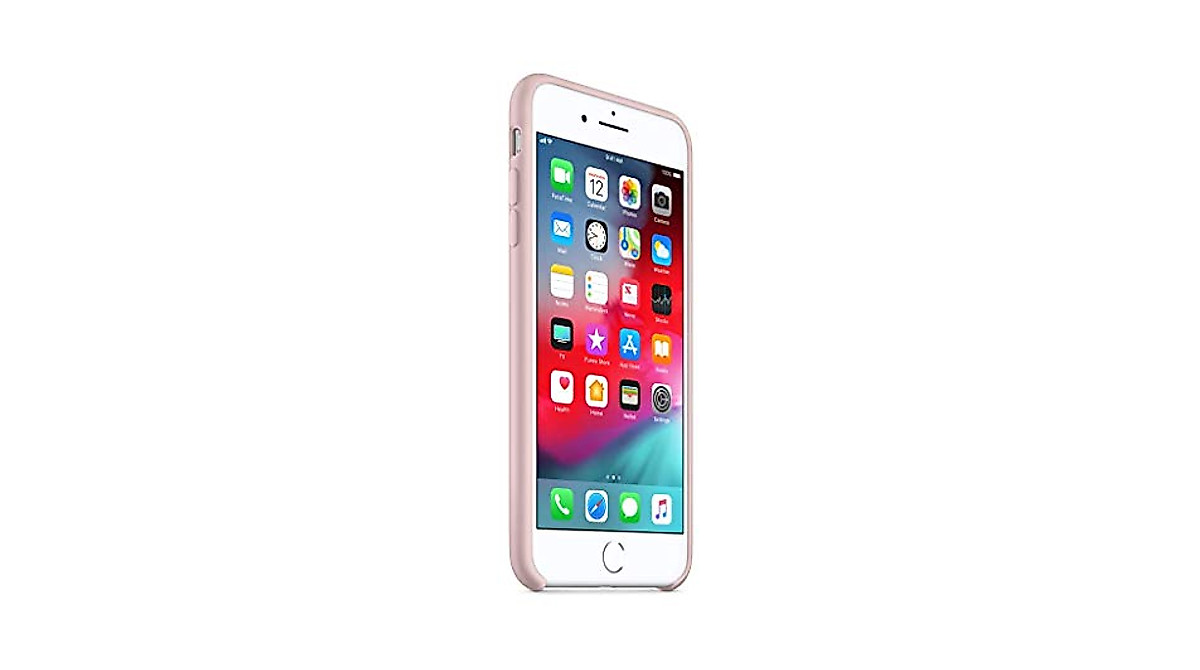 Apple iPhone 8 Plus Silicone Case - Pink Sand