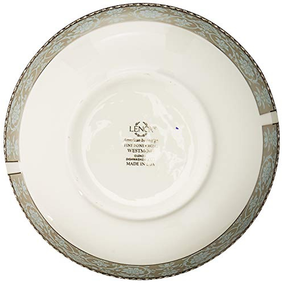 Lenox Westmore Place Setting Bowl, 0.80 LB, Blue